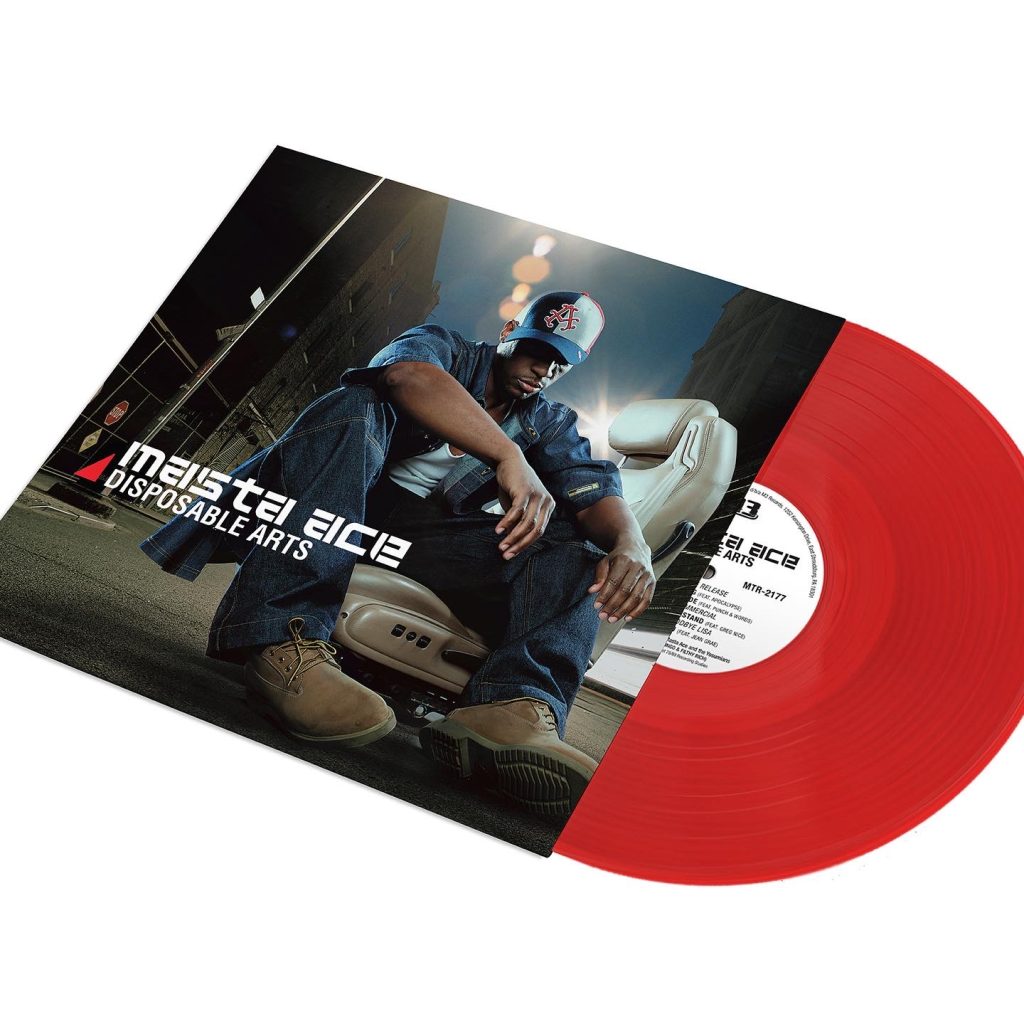 Disposable Arts Vinyl – Limited Edition Red – Official Website of Masta Ace